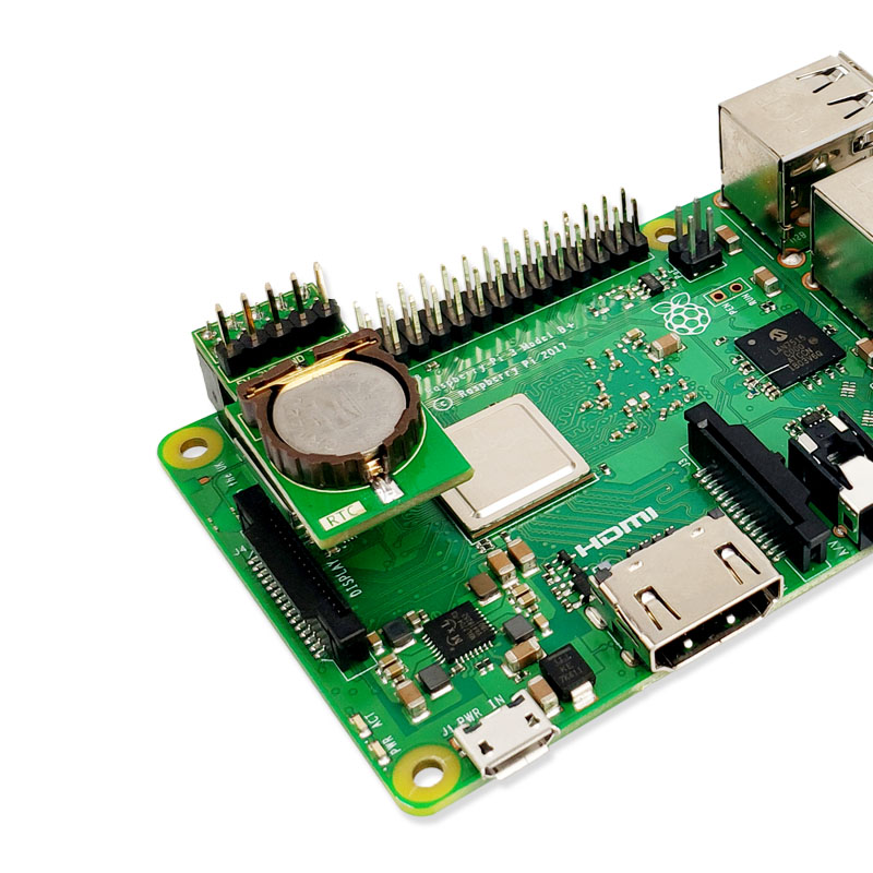 Raspberry Pi 3 Model B+ Plus RTC Etrension board I2C RTC module GPIO PI 3 | Satistronics